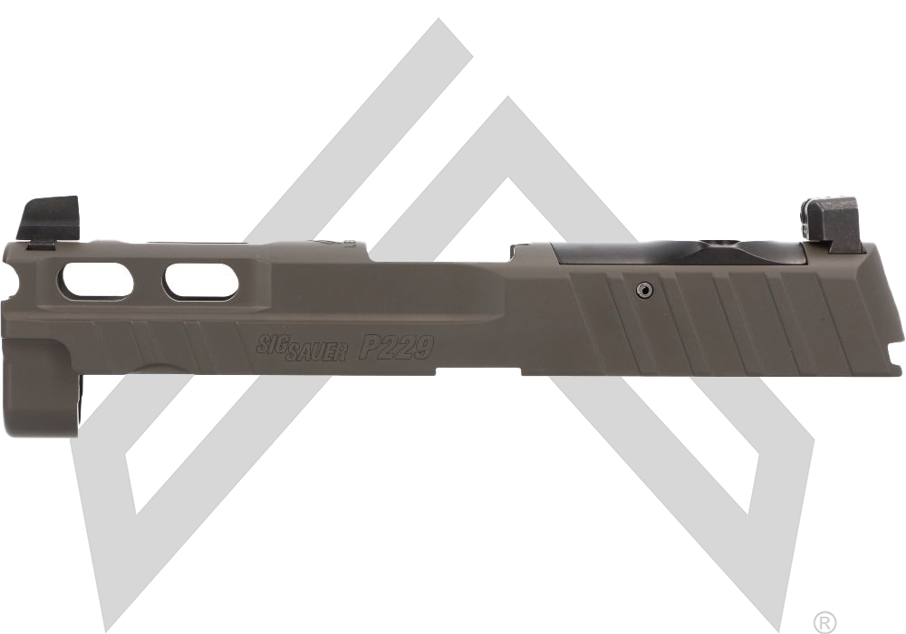 P229 LEGION 9MM 3.9" SLIDE ASSEMBLY, OPTIC READY, GRAY